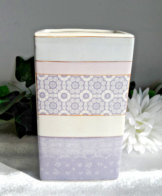 PARLANE POTTERY 9" HIGH 5" WIDE BRICK SHAPED FLOWER VASE | eBay