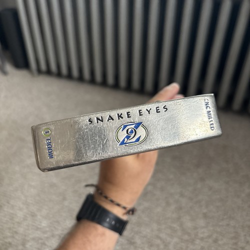 Vintage Snake Eyes Golf Model 1 PUTTER Right Handed Steel Milled Face ...