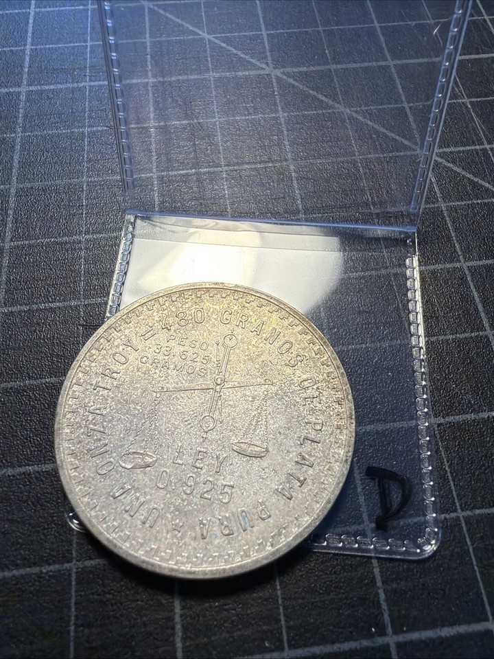 Mexico Silver 1 Onza 1949 Toned From Hoard! Lot D | eBay