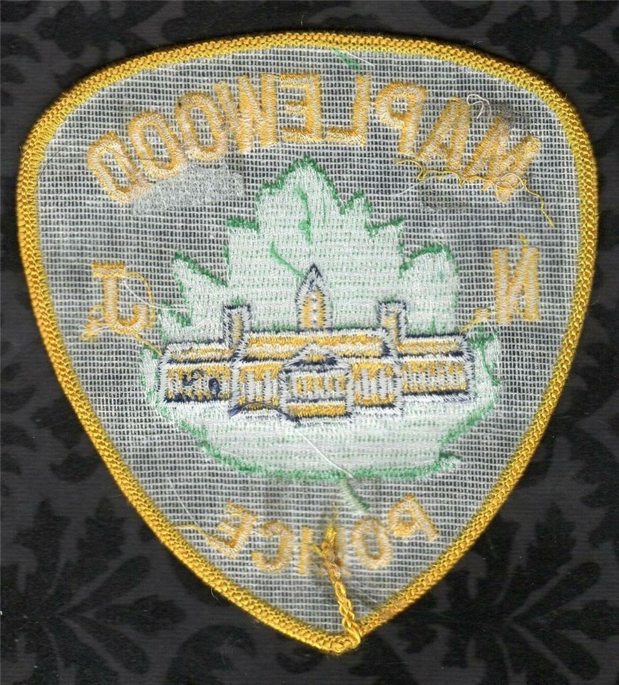 Maplewood N.J. New Jersey Police Shoulder Patch | eBay