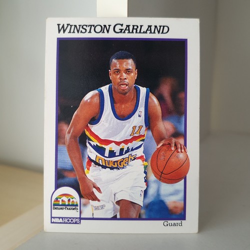 Winston Garland 1991-92 NBA Hoops Basketball Trading Card #357 | eBay