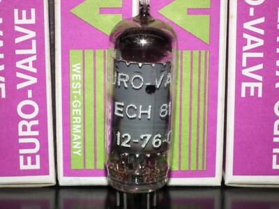 ECH81 EUROVALVE West Germany NOS NIB 6AJ8 | eBay