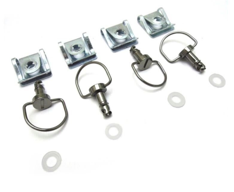 Dzus 1/4 Turn Quick Release Fairing Fastener D Clip Ring 17mm ...