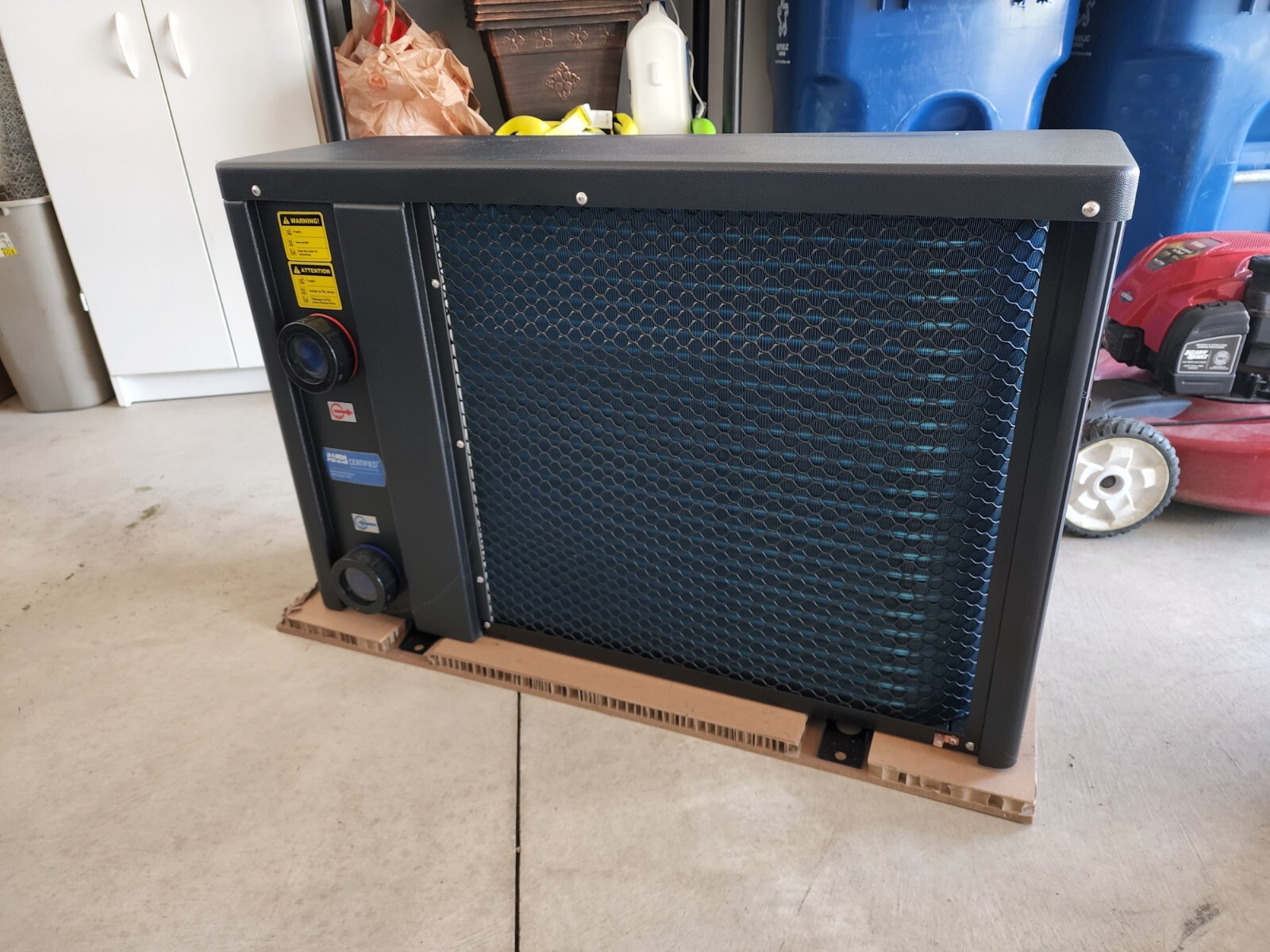 Raypak crosswind I 50 pool heater/cooler 840891042419| eBay