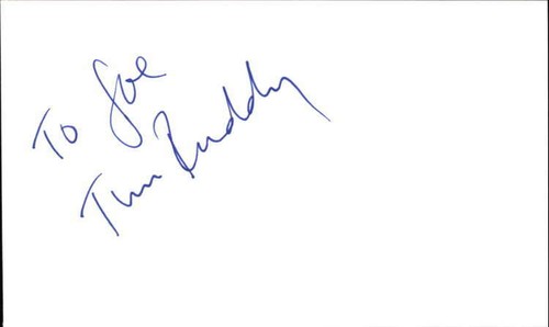 TIM RUDDY GETTYSBURG Signed 3"x5" Index Card | eBay