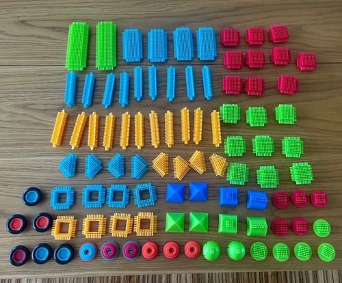 93 Brick Stickle Brick Bundle Bristle Blocks Educational Play STEM ...
