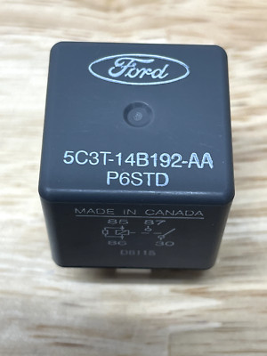 RELAY 5C3T-14B192-AA, 4 PIN, FoMoCo, Ford, Mazda, Jaguar, Lincoln | eBay
