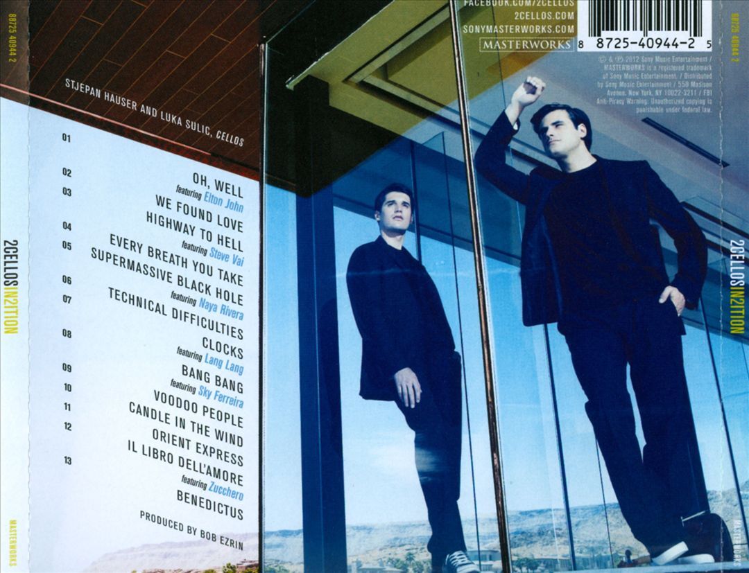 2CELLOS - IN2ITION NEW CD 887254094425| eBay