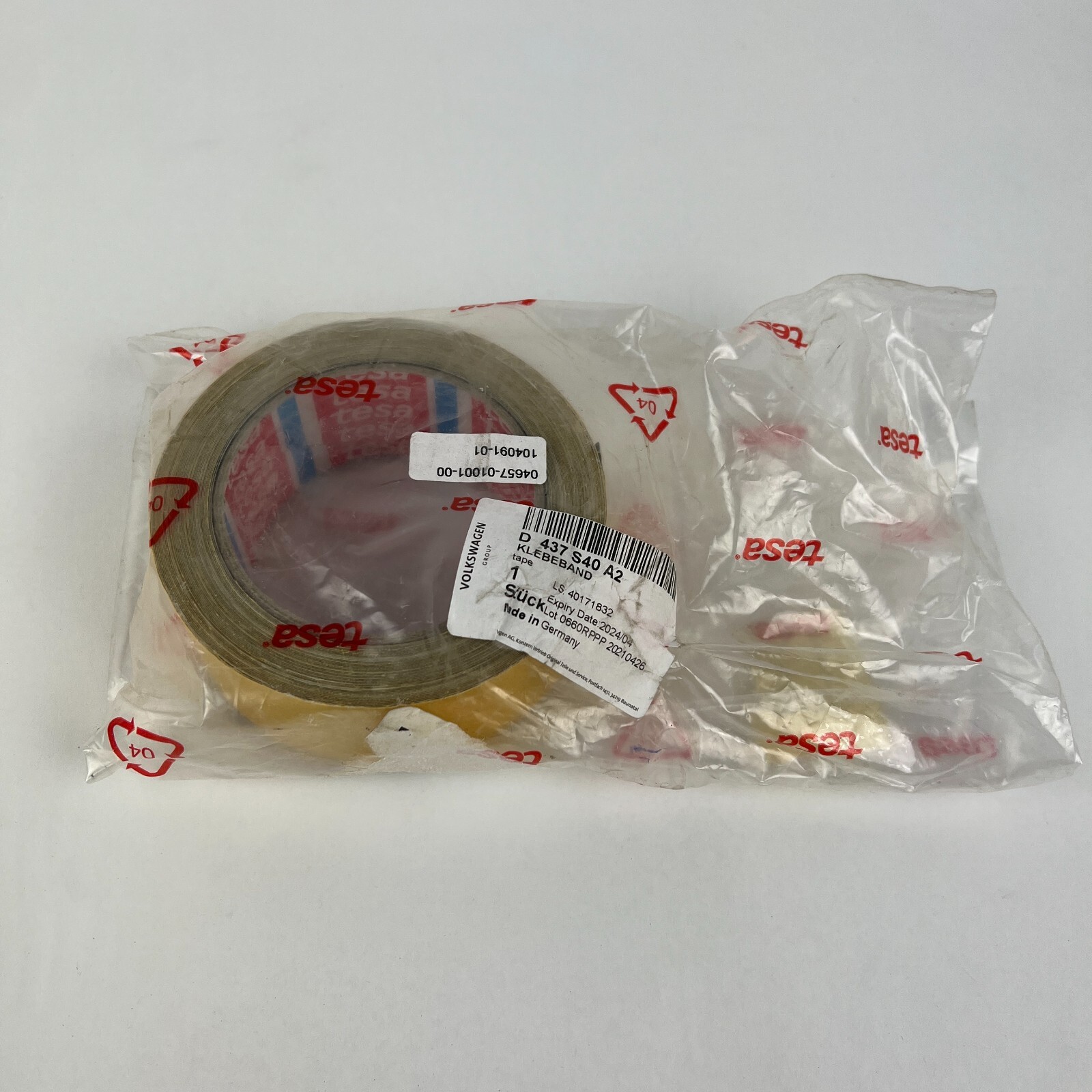 OEM 2018 - 2023 Volkswagen Atlas / Tiguan Door Shell Tape Paint Cover ...