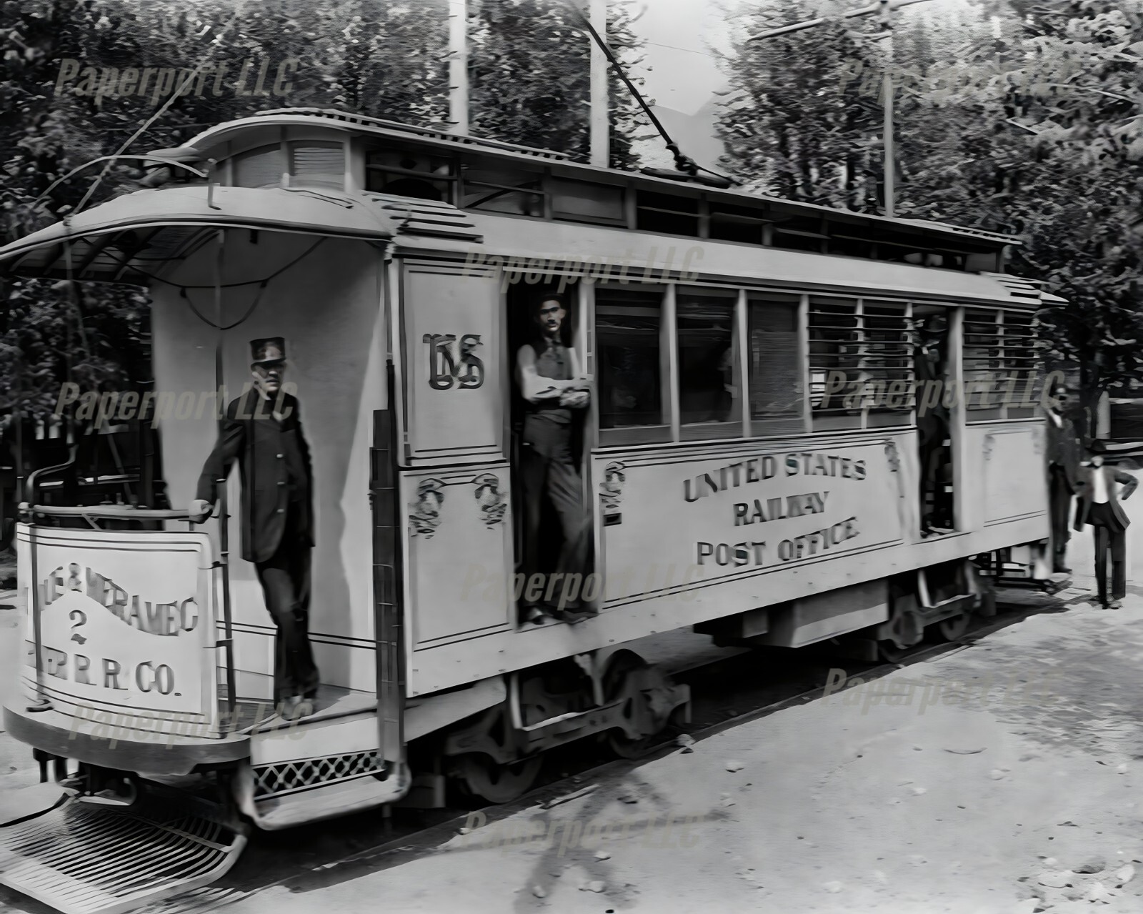 US Post Office Trolley 1920s 8x10 Photo | eBay