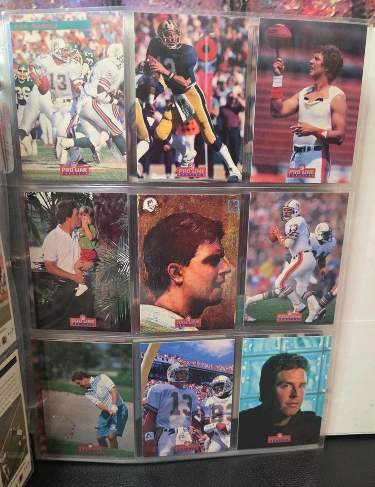 1993 PRO LINE PROFILES, FOOTBALL COMPLETE SET 117 CARDS, 13-9 CARD SETS ...