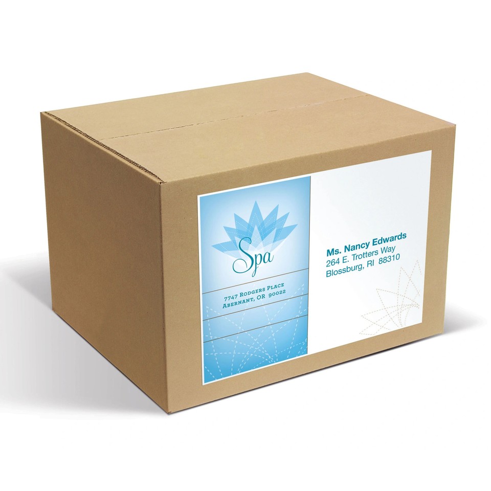 Office Depot Brand Inkjet/Laser Permanent Full-Sheet Labels, 8 1/2" x ...