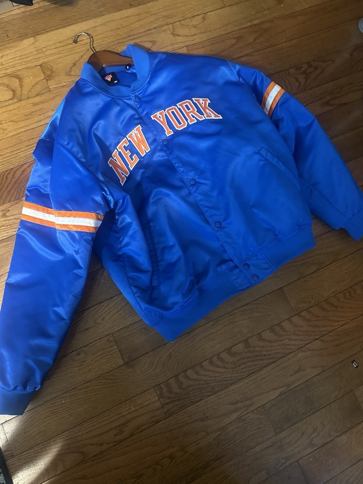 kith new york knicks jacket | eBay