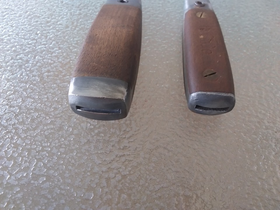 Vintage Dexter Type Mill Knives Hardwood Handles | eBay