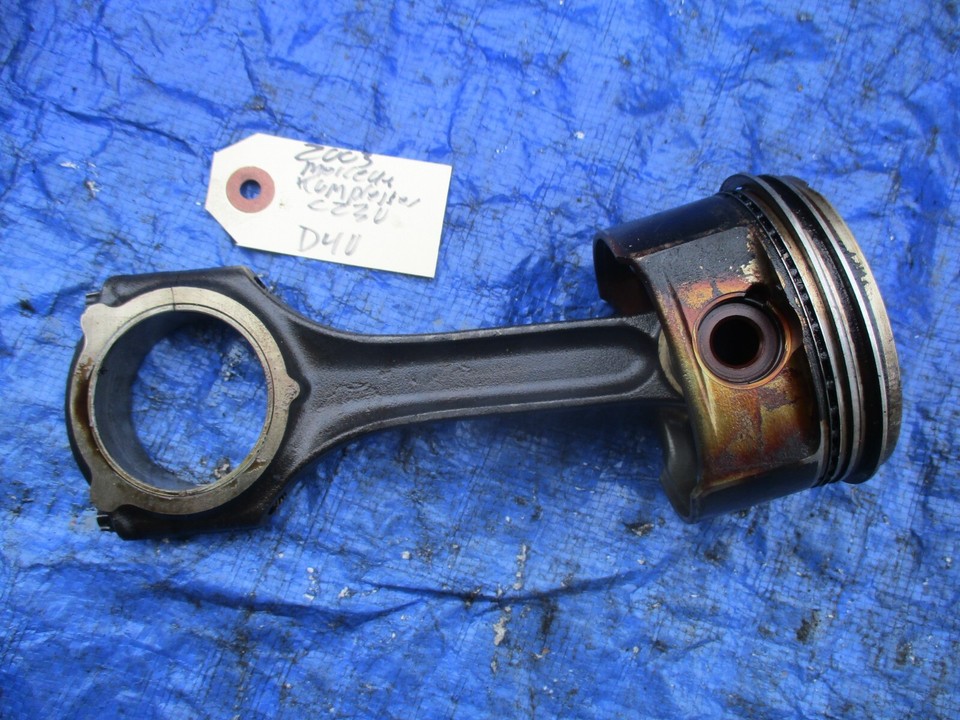2003 Mercedes Benz C230 Kompressor OEM piston and connecting rod engine ...