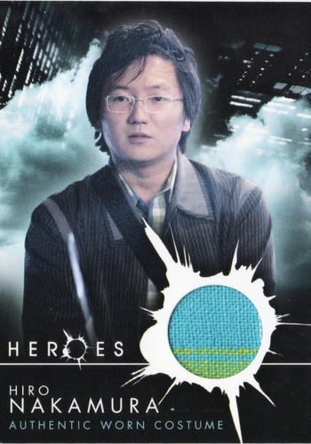 Heroes Season 1 2008 Topps Costume Material Relic Card Hiro Nakamura's Shirt