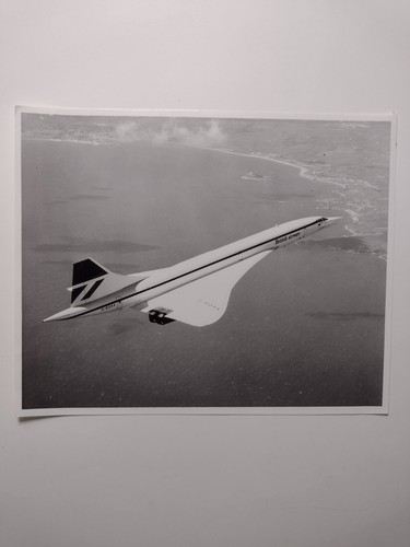 Cruising At 1400 MPH -Mach 2- Original Concorde Aircraft Press Photo | eBay