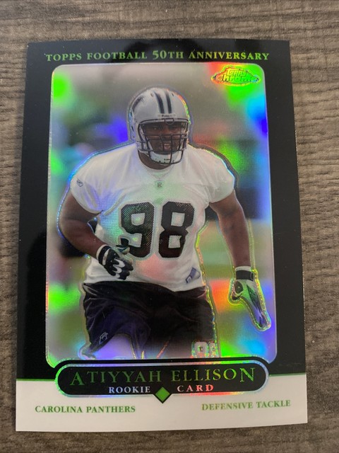 2005 Topps Chrome - Black Refractor #269 Atiyyah Ellison /100 (RC) for ...
