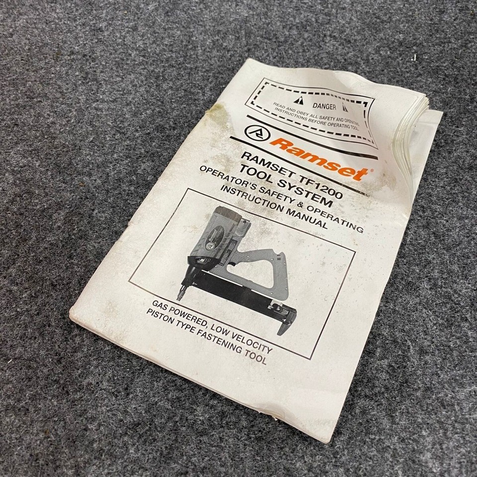 ITW Ramset TF1200 TrakFast Fastener Gun 22228496250| eBay