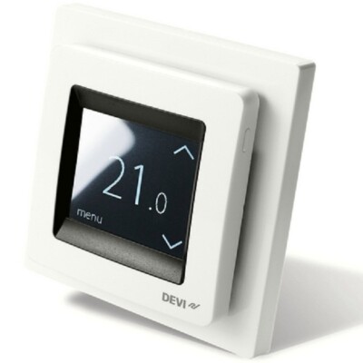 Devireg Touch DEVI Thermostat für elektrische Fußbodenheizung Reinweiß 140F1064 | eBay.de