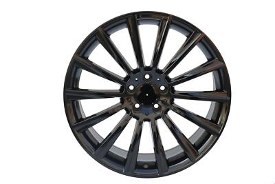 NEW 19 x8.5 MERCEDES BENZ S TURBINE STYLE RIMS WHEELS FIT (One Wheel ...