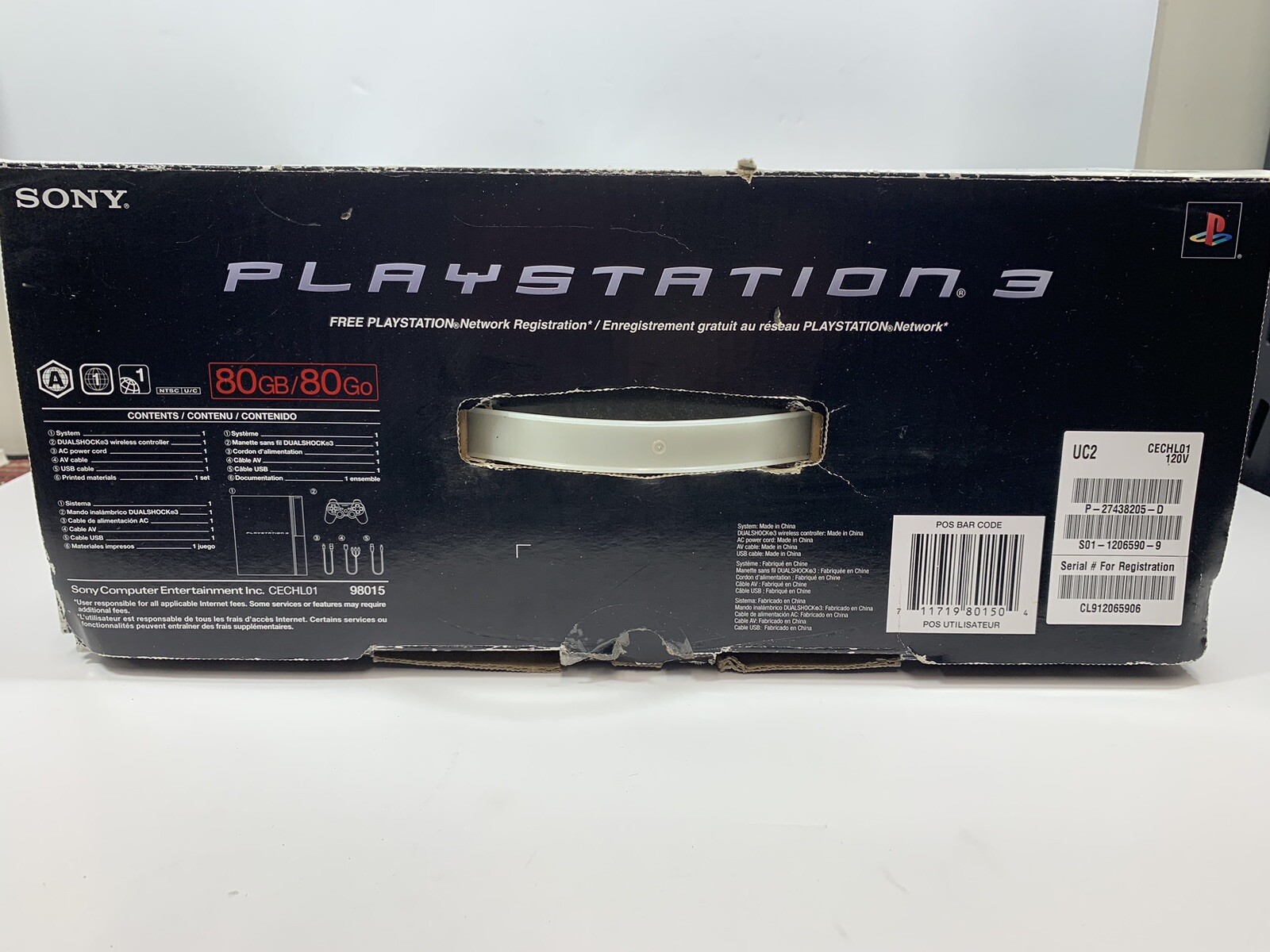 Sony PlayStation 3 8GB Console - Black for sale online | eBay