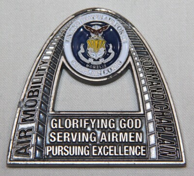 USAF CHAPLAIN CORPS AIR MOBILITY COMMAND CHALLENGE COIN | eBay