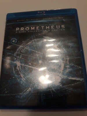 Prometheus 4 Disc Collectors Edition Blue Ray | eBay