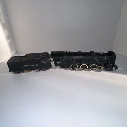 Gilbert American Flyer Pacific Steam Locomotive Tender S Gauge #290 ...