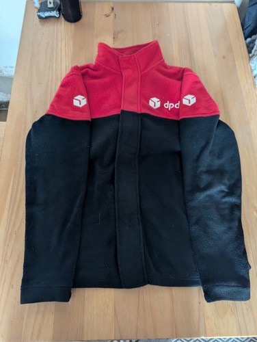 DPD Lux Fleece Red/Black UK Medium EXCELLENT | eBay