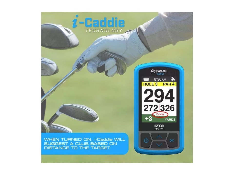 Izzo Swami 6000i Golf GPS – Blue – Authentic | eBay