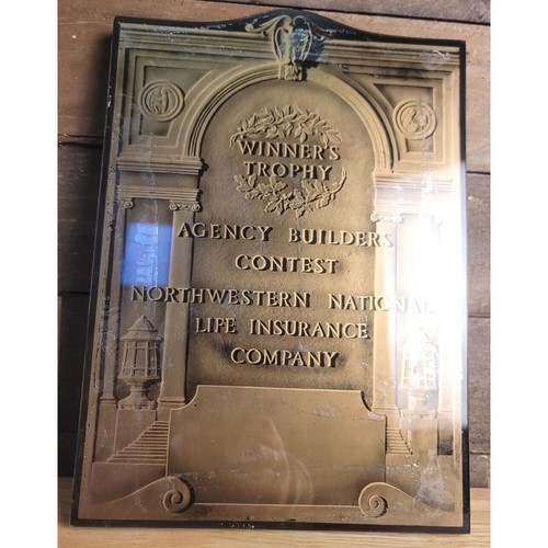 Vintage Northwestern National Life Insurance Company Winner Trophy ...