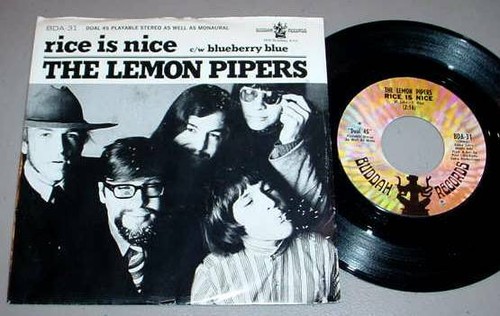 LEMON PIPERS 45 RPM & SLEEVE - Rice is Nice | eBay