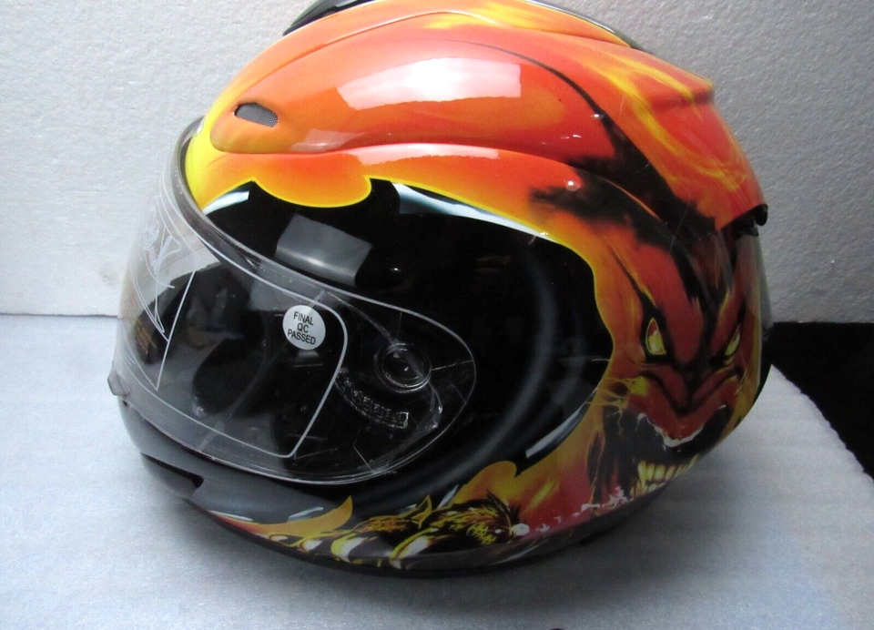 Akuma Werewolf NEW Motorcycle Helmet Size SMALL 55-56cm | eBay