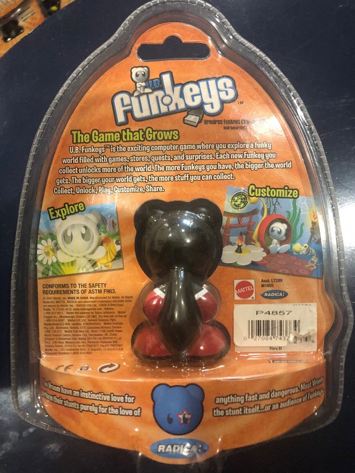 Funkeys Character - Black Vroom M1655 | eBay