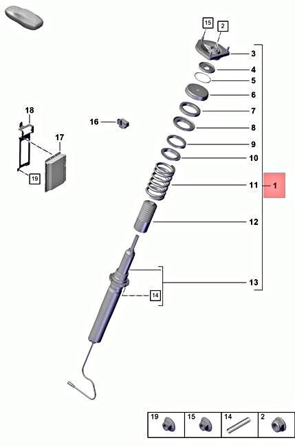 Genuine PORSCHE Cayman GT4 982 Shock Absorbers Left 98134303597 | eBay