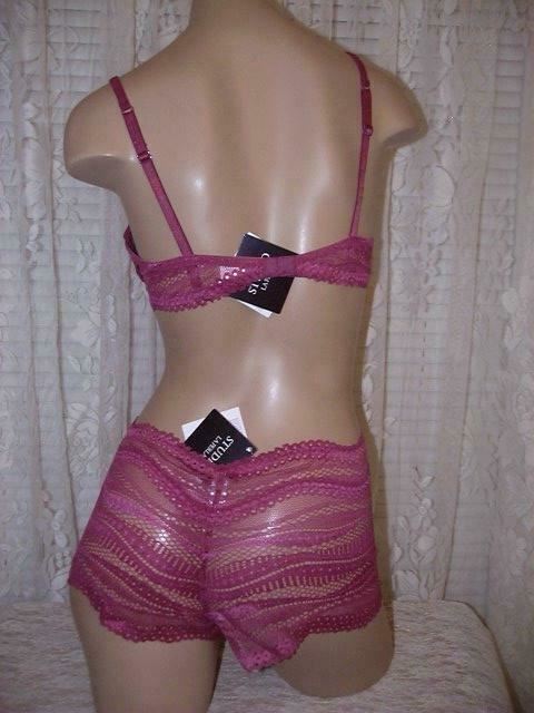 La Perla Studio New Project Collection 32C XS Full Bra Boyshort Panty Set Red | eBay