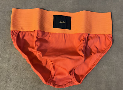 CHARLIE BY MZ ORANGE GRENADINE PRO SPORT BRIEF UNDERWEAR XS MATTHEW ...