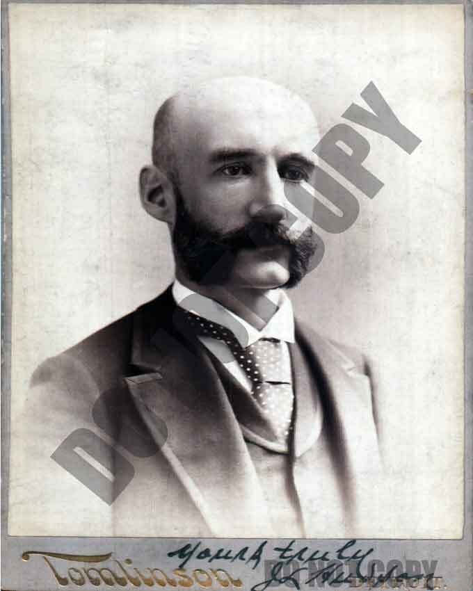 Joseph Hudson Founder By Tomlinson Studios Detroit 236 Woodward Signed ...