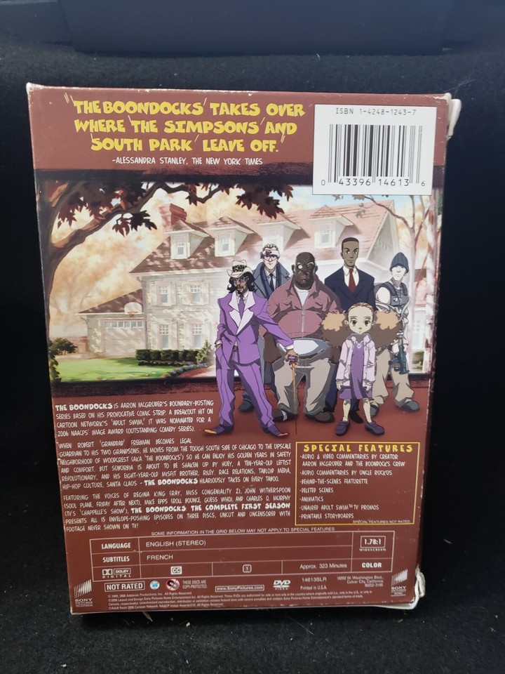 The Boondocks Complete First Season DVD 2006, 3-Disc Set 43396146136| eBay