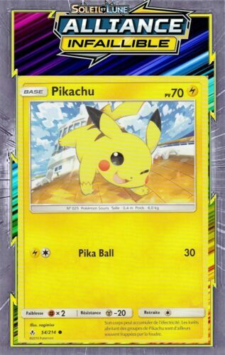 Pikachu Pokémon TCG Individual Collectable Card Game Cards for sale ...