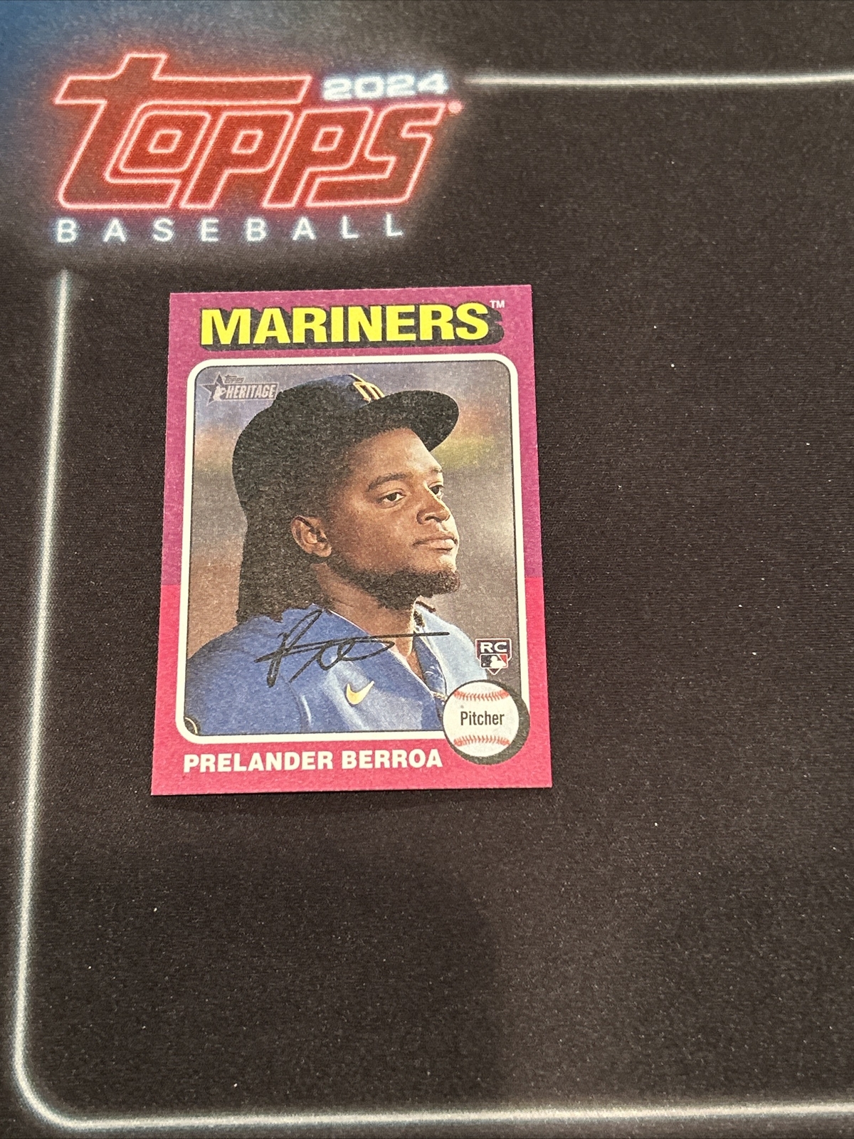 2024 Topps Heritage Baseball Prelander Berroa Rookie Flip Stock SSP | eBay