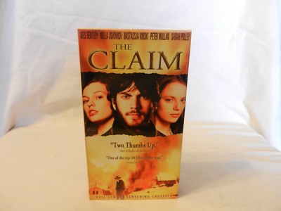 The Claim (VHS, 2001) Wes Bentley Milla Jovovich, Peter Mullan ...