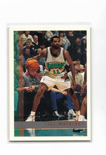 1997-98 Topps Vancouver Grizzlies Basketball Card #47 Lee Mayberry-W ...