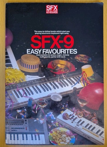 EASY FAVOURITES SFX - Sheet Music Book for Musicians Keyboard Players ...