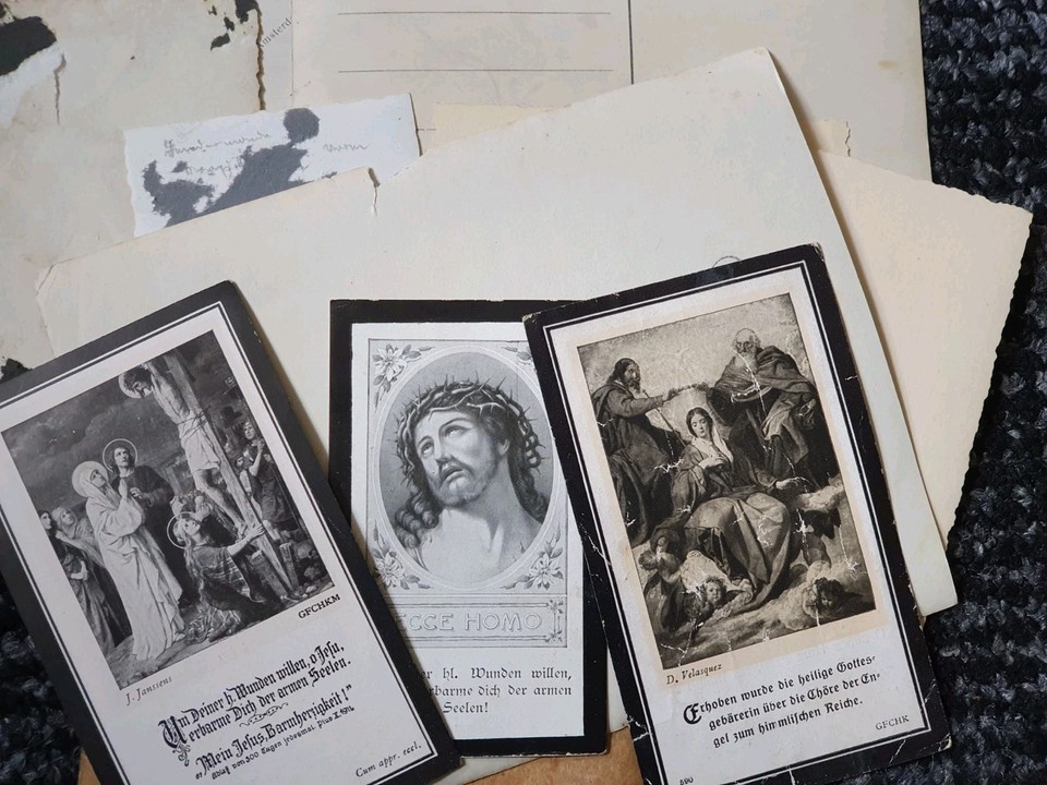 WW1 Inter War Post Ww2 German Household Documents Nice Historical ...