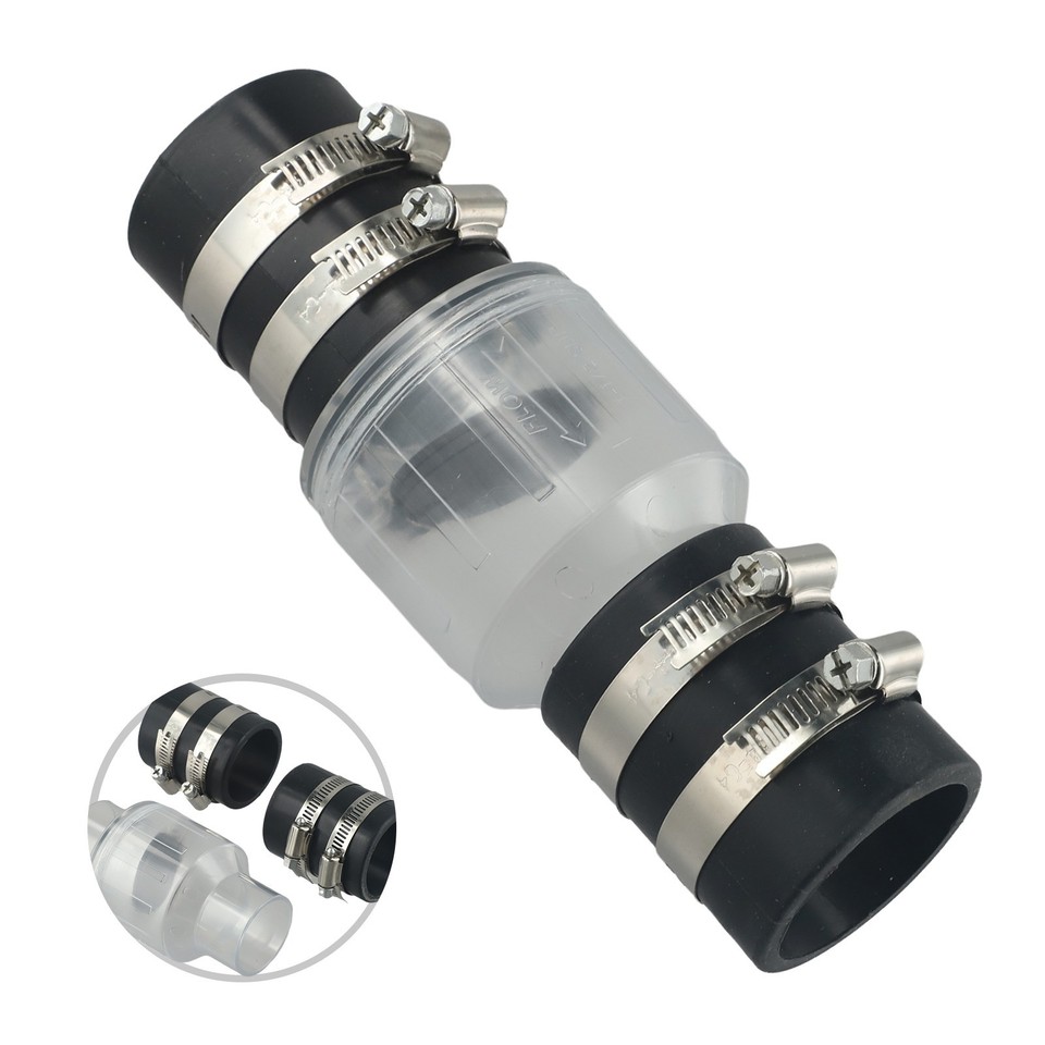 1 5 Inch Silent Backflow Preventer Essential Check Valve for Sump Pumps ...
