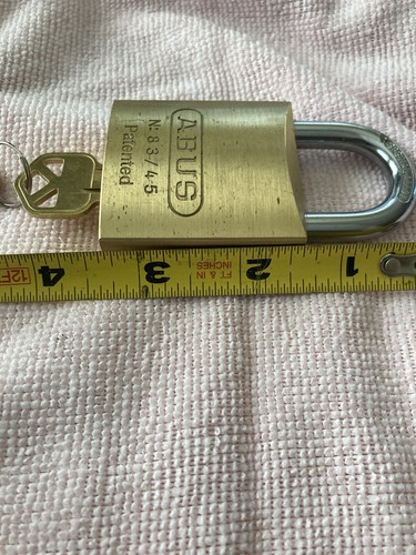 Abus 83/45 Rekeyable Padlock | eBay