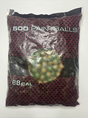 500 Paintballs 68 Cal Multicolored Green/Brown | eBay