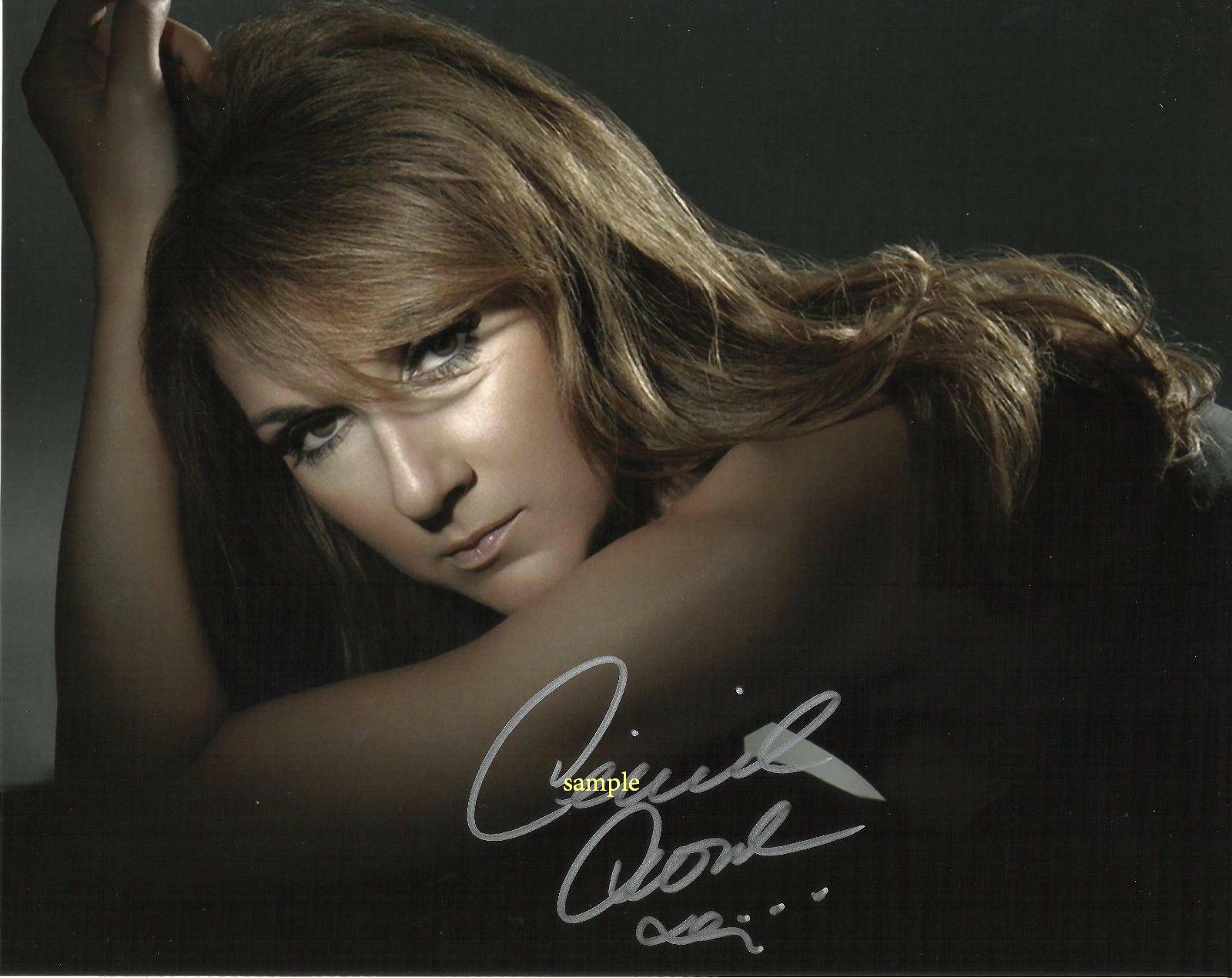 CELINE DION #3 REPRINT SIGNED 8X10 PHOTO AUTOGRAPHED PICTURE CHRISTMAS ...